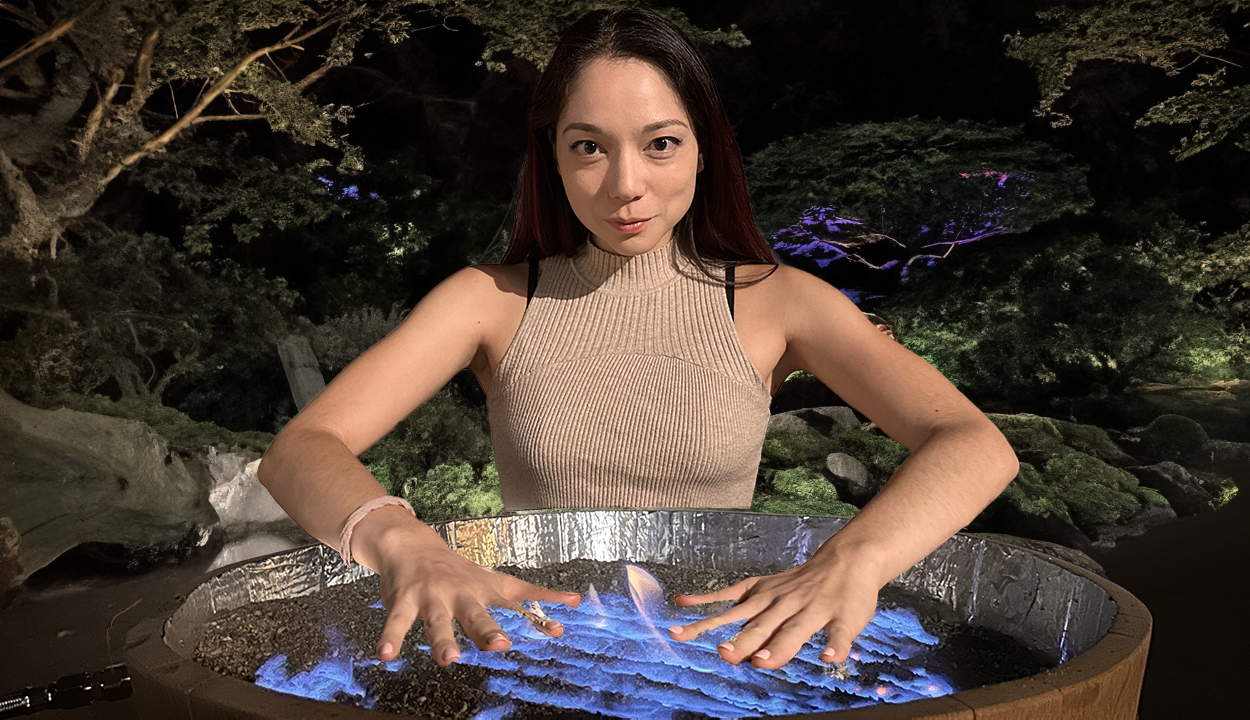 A Zen Garden Except the Sand is FIRE – Xyla Foxlin